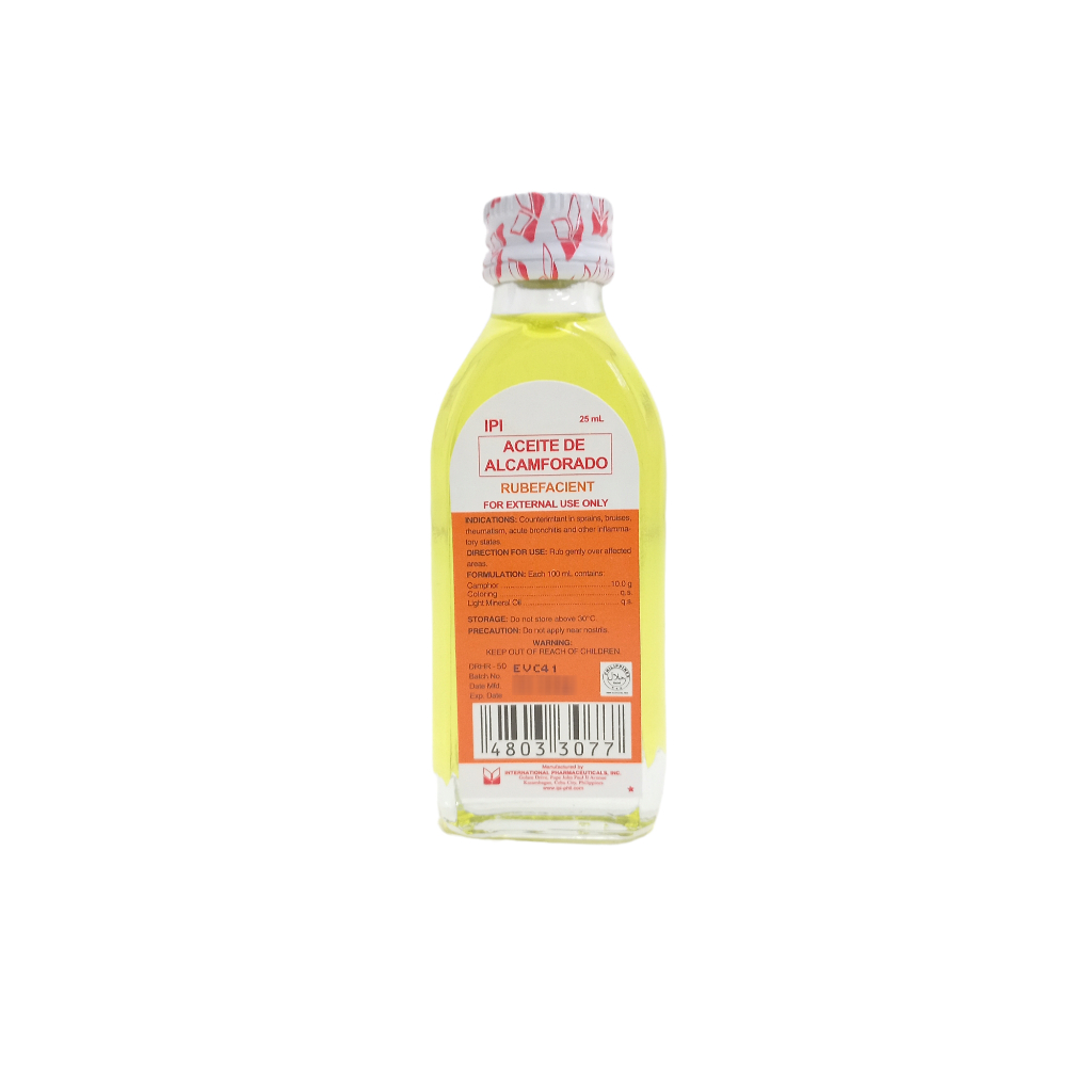 Aceite De Alcamporado 25ml (IPI) | Shopee Philippines