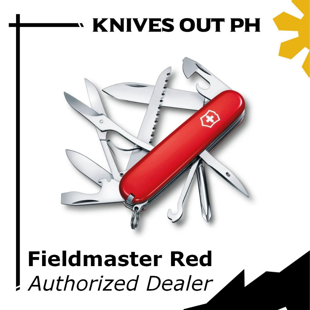 VICTORINOX SWISS ARMY FIELDMASTER RED 1.4713 | Shopee Philippines