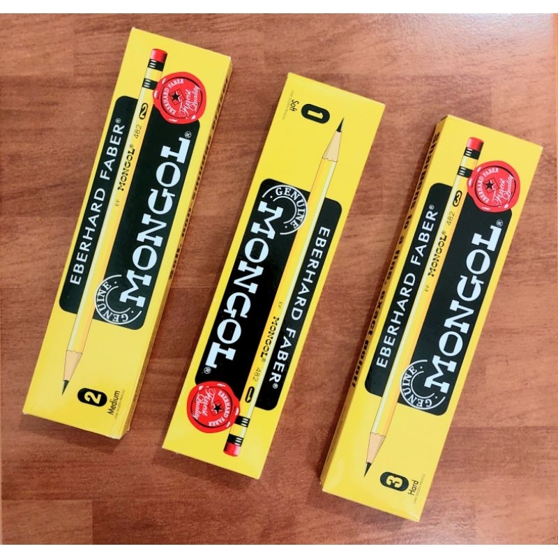 Original MONGOL Pencil 12 pcs | Shopee Philippines