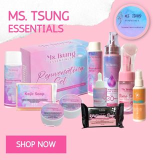 Ms. Tsung Essentials | Rejuvenating Set | Glass Skin Foam Wash Serum ...