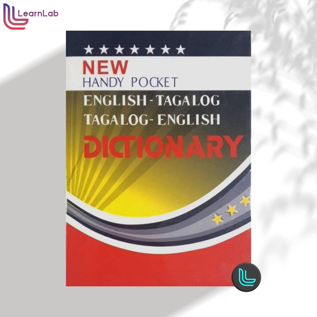 ORIGINAL - NEW HANDY English - Tagalog Tag - Eng Dictionary | Shopee ...