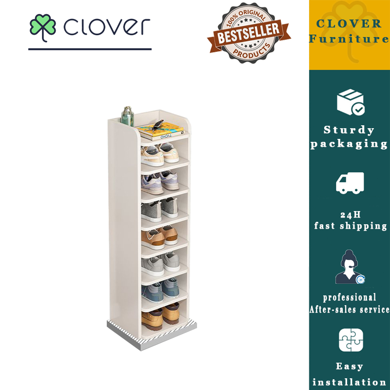 8 Shoe Rack Shoe Cabinet Layer hoe Rack Organizer Storage Rack Wooden ...