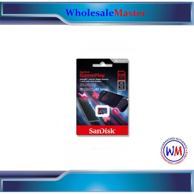 SanDisk 128GB GamePlay microSD Memory Card for Mobile Gaming - Up to 190MB/s- SDSQXAA-128G-GN6XN ...