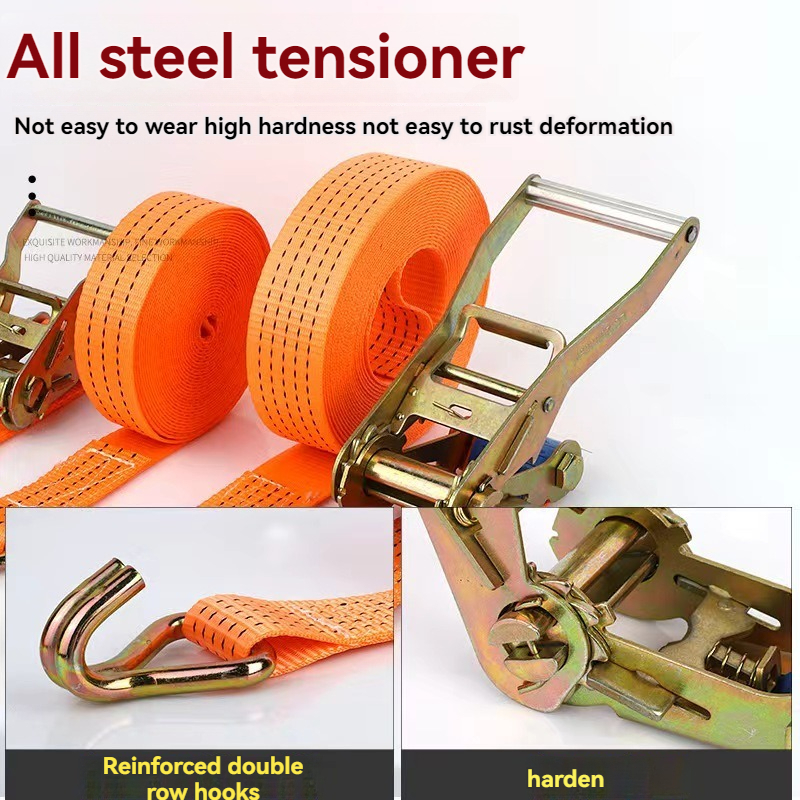 Self-tightening cargo lashing rope truck rope tightening ratchet rope ...