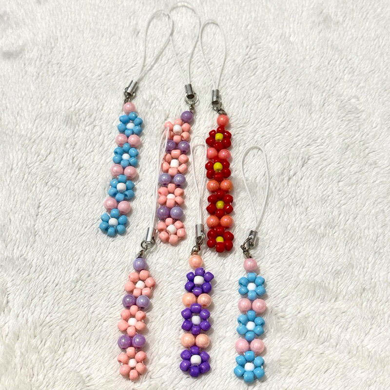 Handmade Flower Phone Charm | Shopee Philippines
