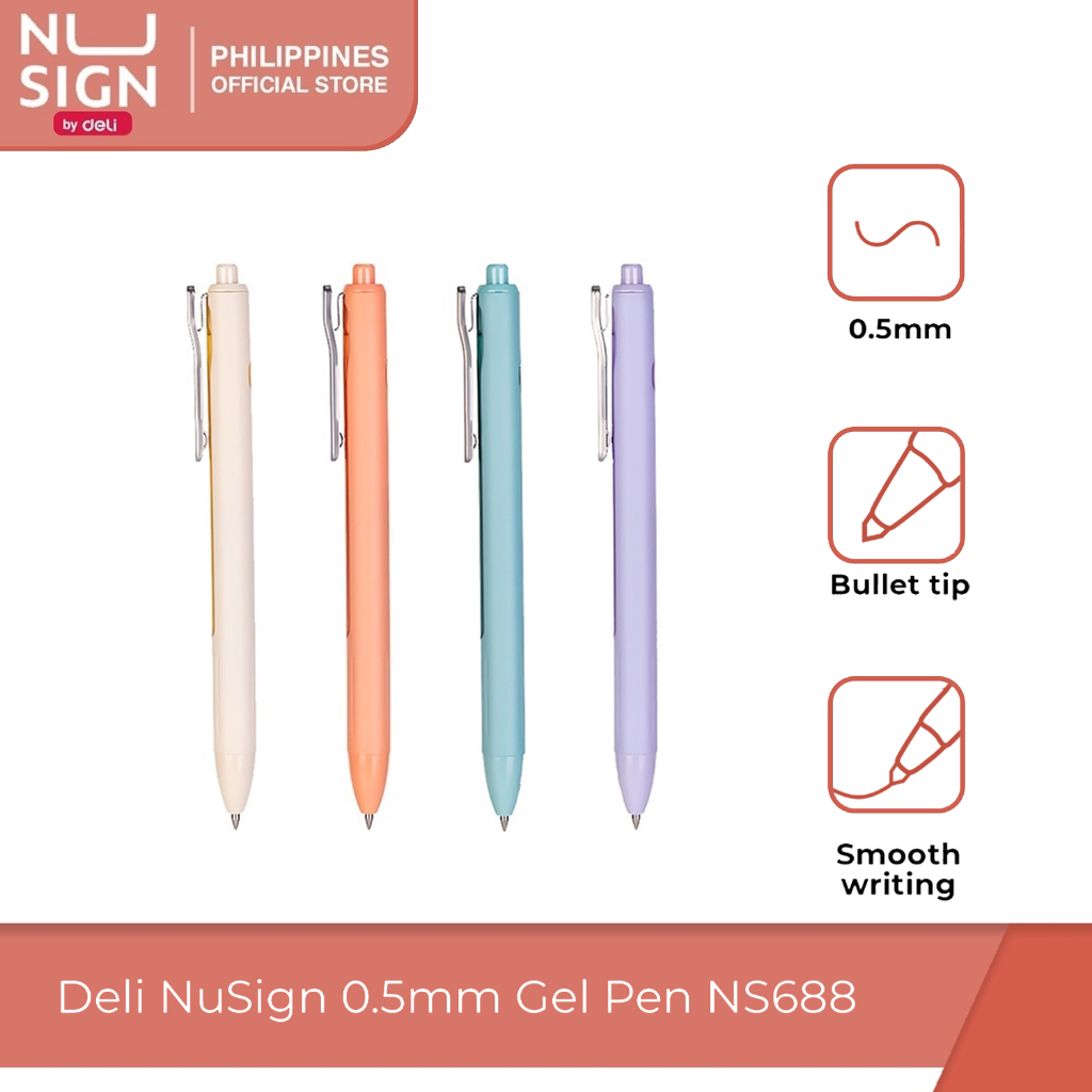 Deli NS688 NuSign 0.5mm Gel Pen | Shopee Philippines