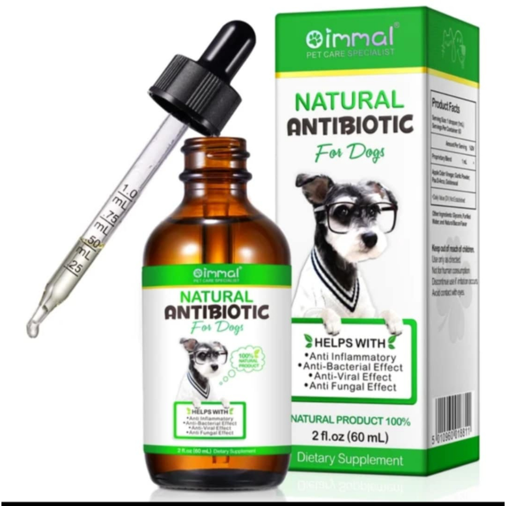 Oimmal Natural Antibiotic, Anti Inflammatory, Kennel Cough Parvo ...