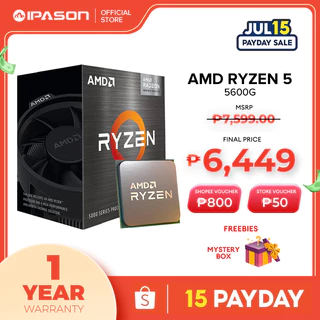 5600g - Best Prices and Online Promos - Jul 2024 | Shopee Philippines