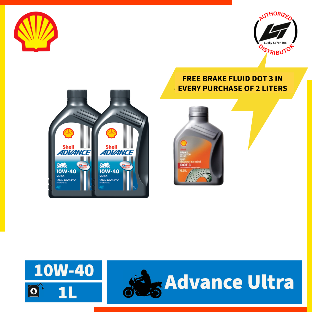 Shell Advance Ultra 10W-40 1L | Shopee Philippines