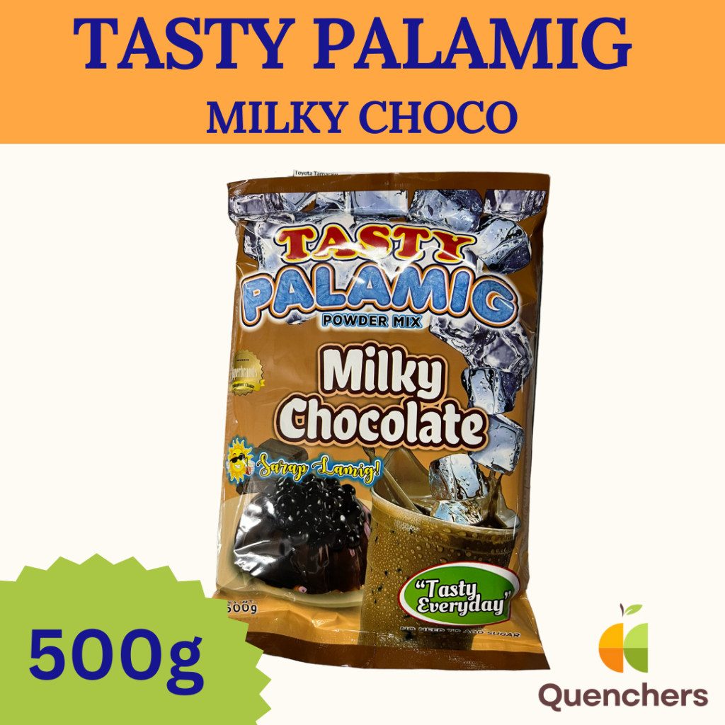TASTY Palamig MILKY CHOCO Flavored Powder Drink Mix 500g | Shopee ...
