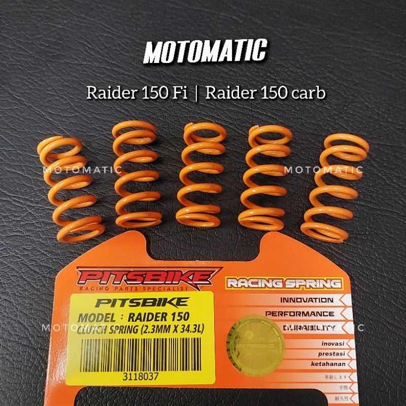 Pitsbike Clutch Spring | 5 PCS | RAIDER150 ( Carb & Fi ) | Shopee ...