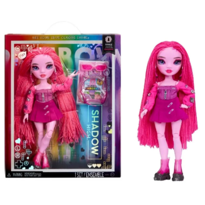 Rainbow High Shadow High Pinkie James - Collectible Outfit & 10 ...