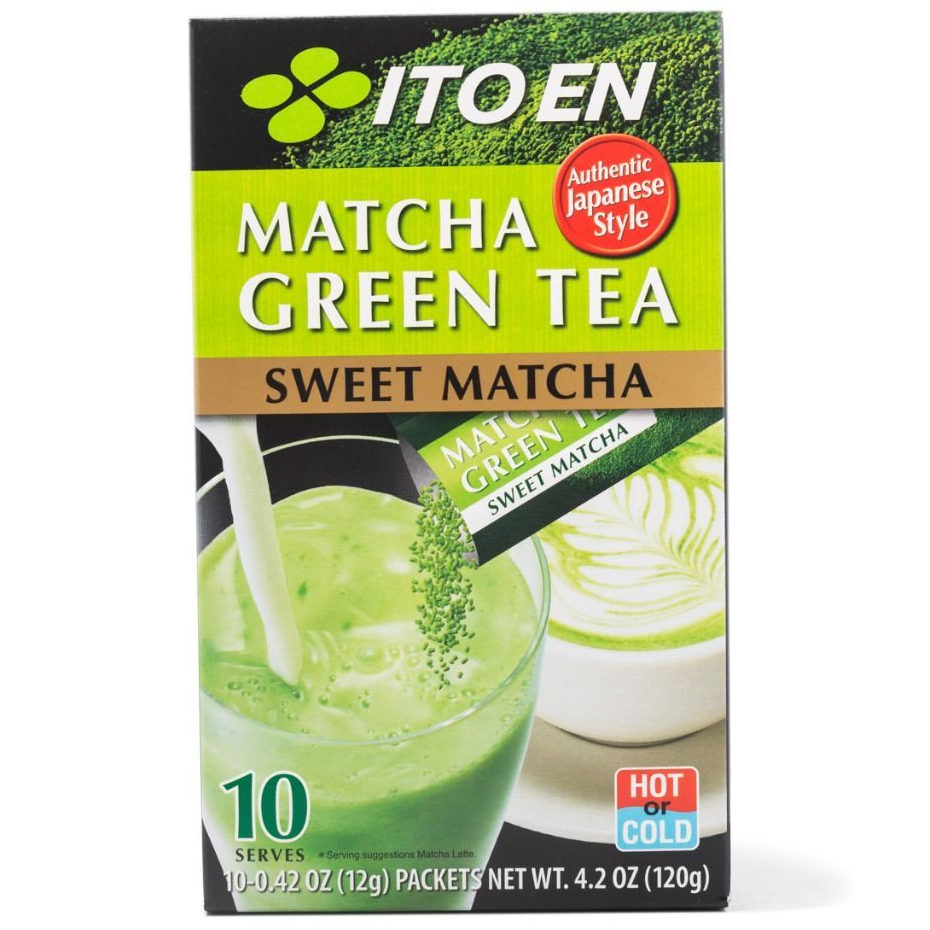 Ito En Matcha Green Tea Japanese Style Sweet Matcha (10 x 12g) | Shopee ...