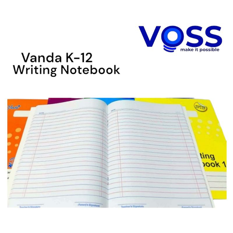 (5 PCS) VANDA K-12 Writing Notebook 80 leaves | Shopee Philippines