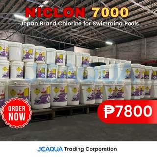 Genuine NICLON 7000, Japan brand, 70% Chlorine for Swimming Pool 40kgs ...