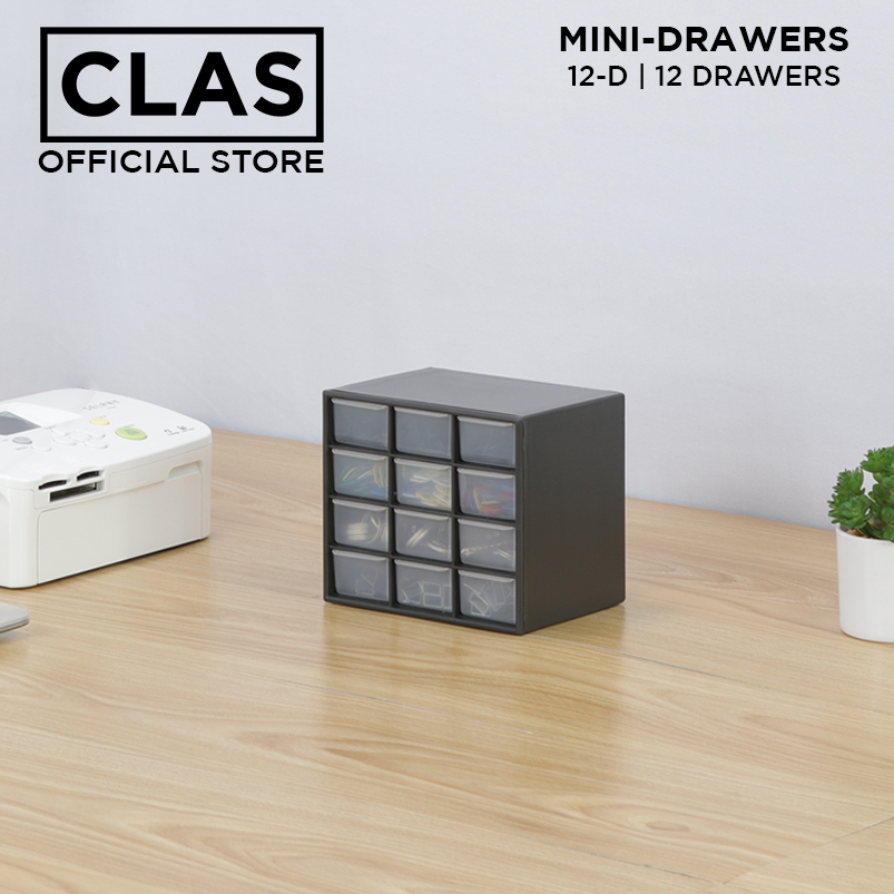 CLAS Mini Drawers 12D | Best for medicine organizer & small stuff like ...