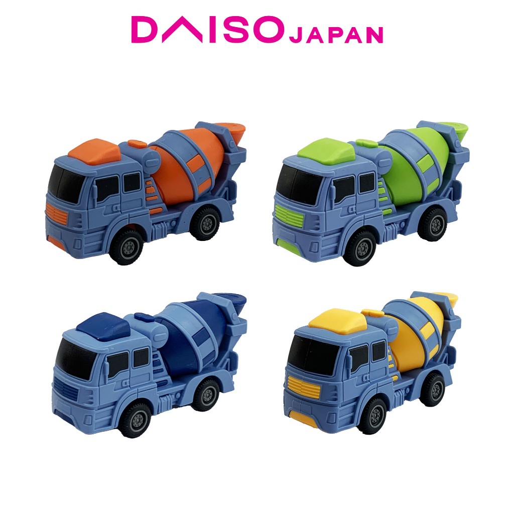 Daiso Concrete Truck Mixer Wind-Up Toy | Shopee Philippines