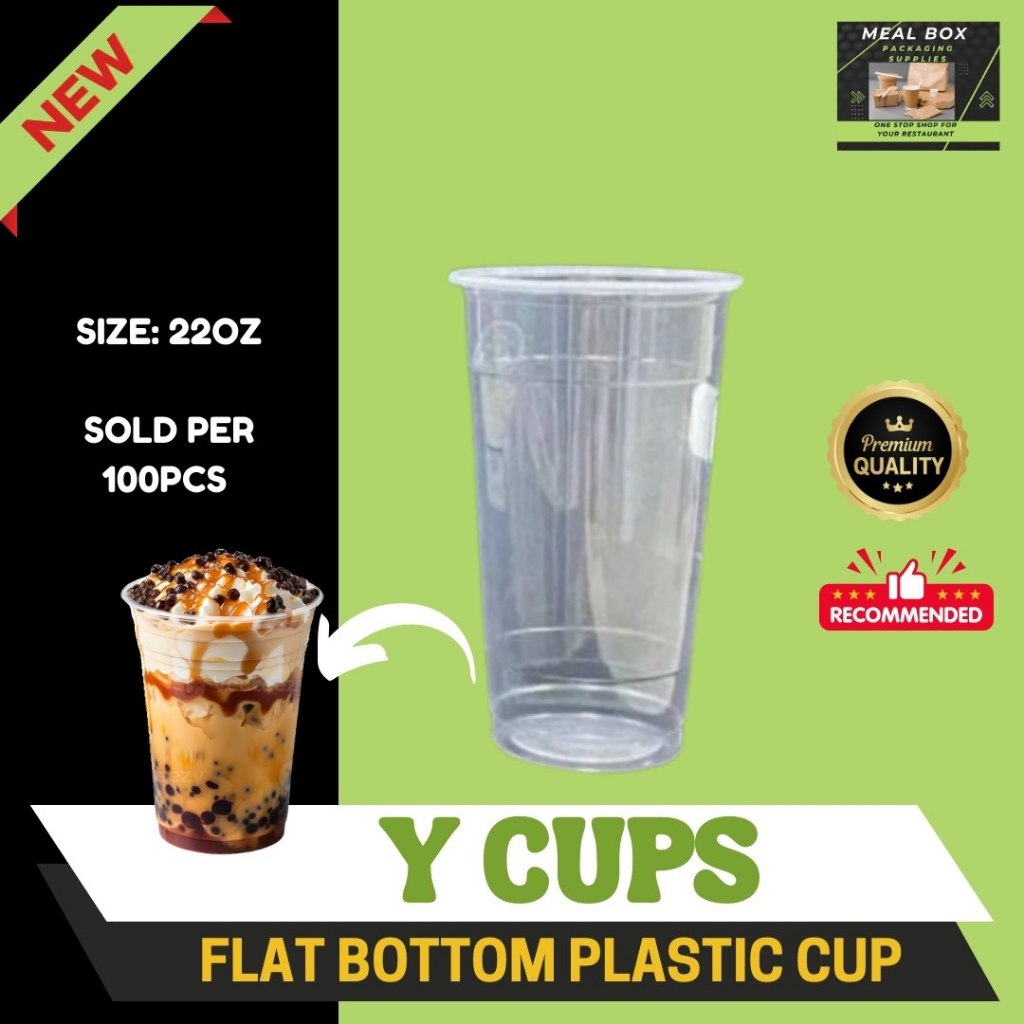 Plastic Y Cups 22oz - 100pcs | Shopee Philippines