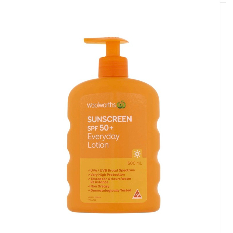 Woolworths Sunscreen SPF 50 1/2L | Shopee Philippines