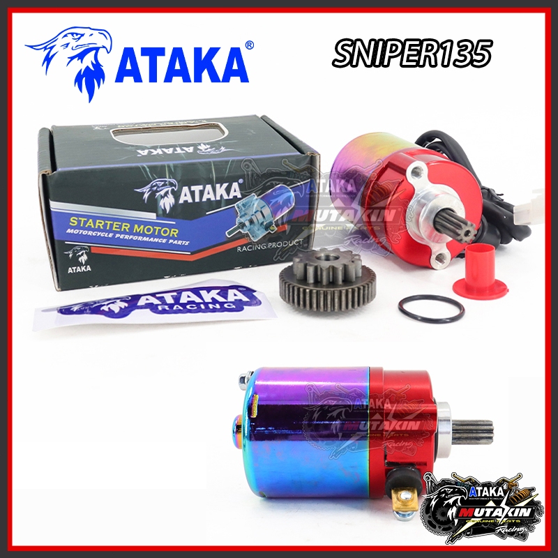 ATAKA Starter Motor Yamaha Snipe135 Classics 400CC | Shopee Philippines
