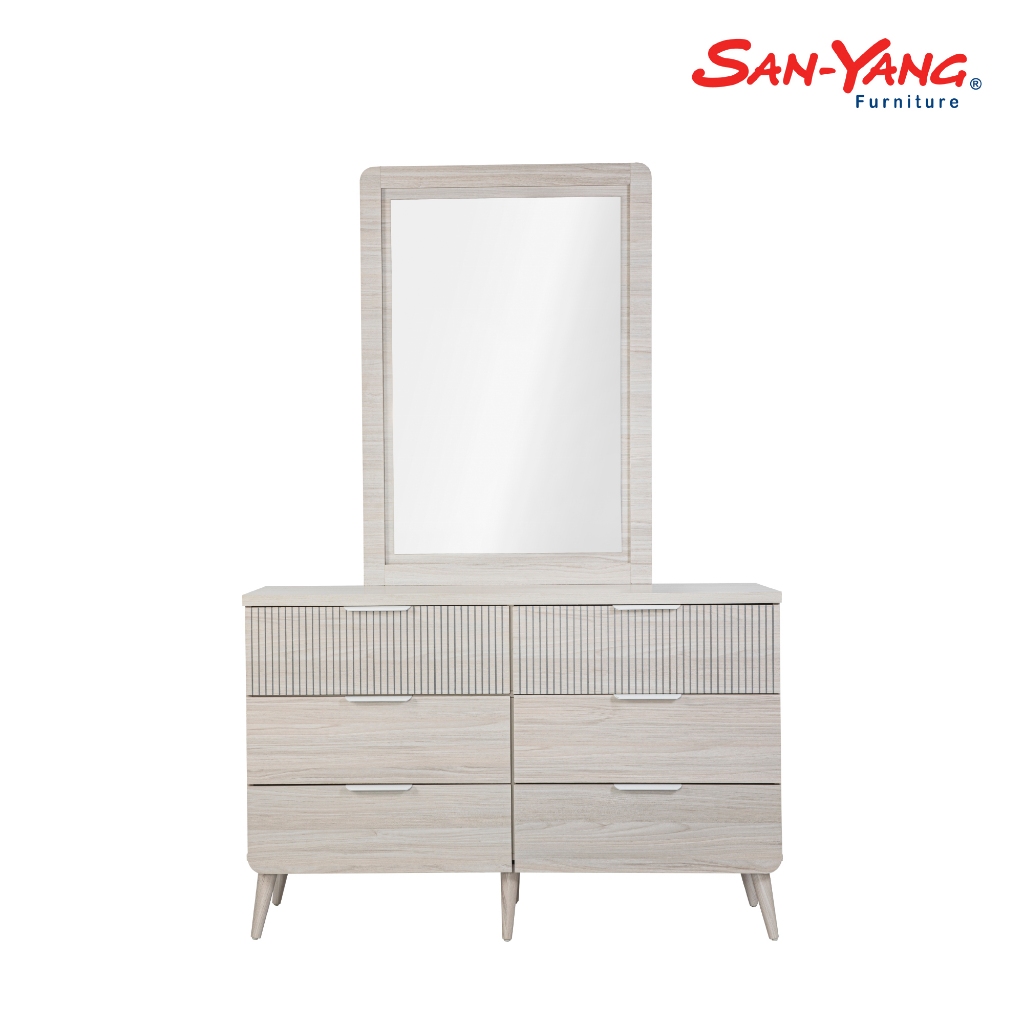 San Yang Dresser Drawer with Mirror 107010 Shopee Philippines