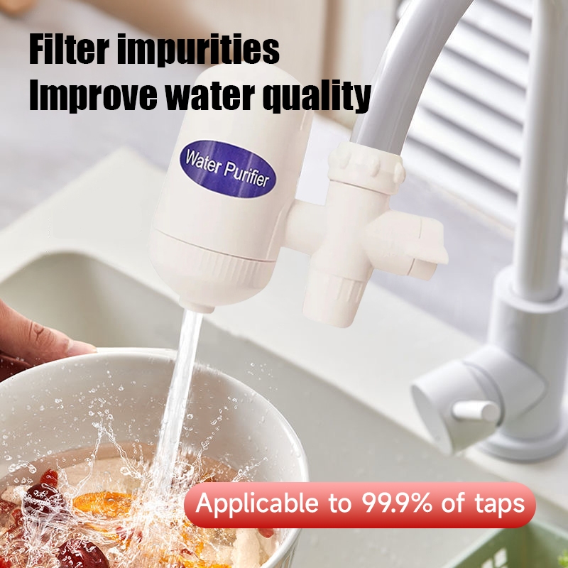 Faucet Filter Water Purifier Portable Tap Faucet Ceramic Water Filter ...