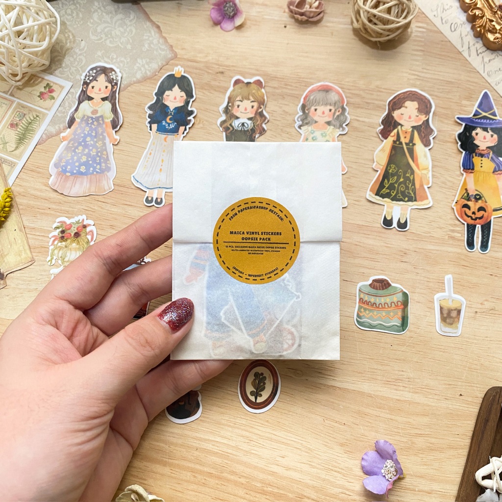 Maica Vinyl Stickers Oopsie Pack, Maica Diecut Stickers, Laptop ...