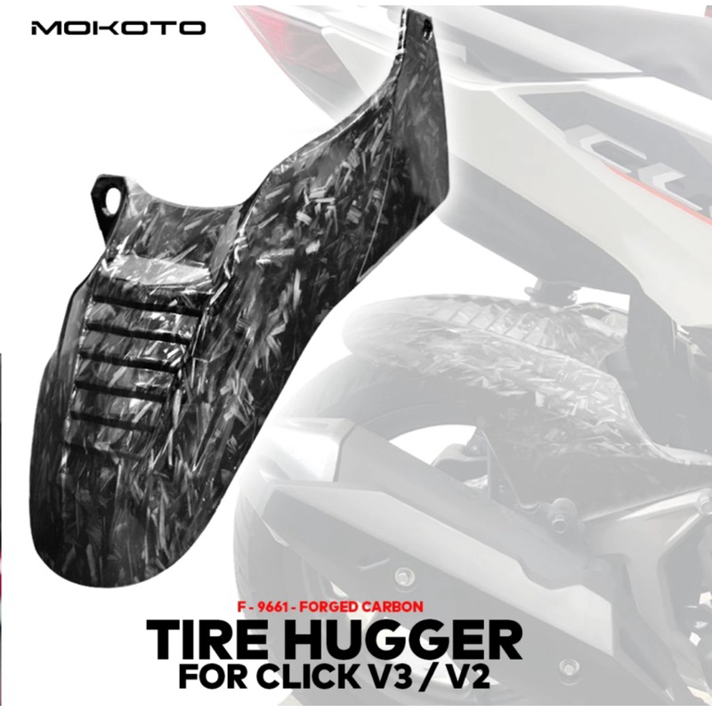 Rear Tire Hugger Honda Click 125i 150i v1 v2 v3 Mud Flap for Game ...