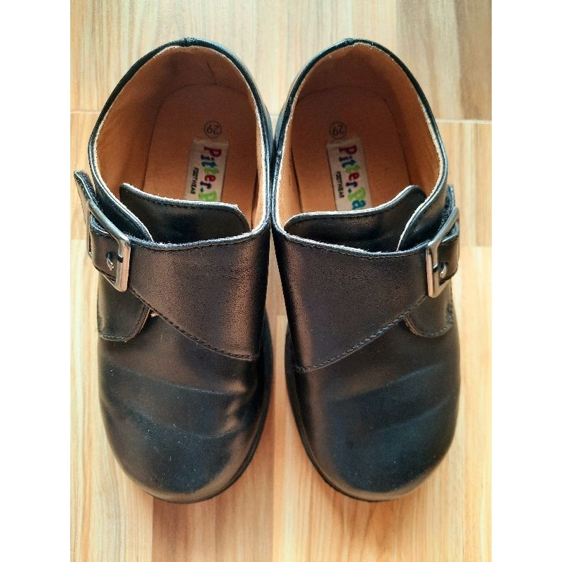 Orig SCHOOL BLACK SHOES Pitter Pat Brand for 5-7 Years Old (Used ...