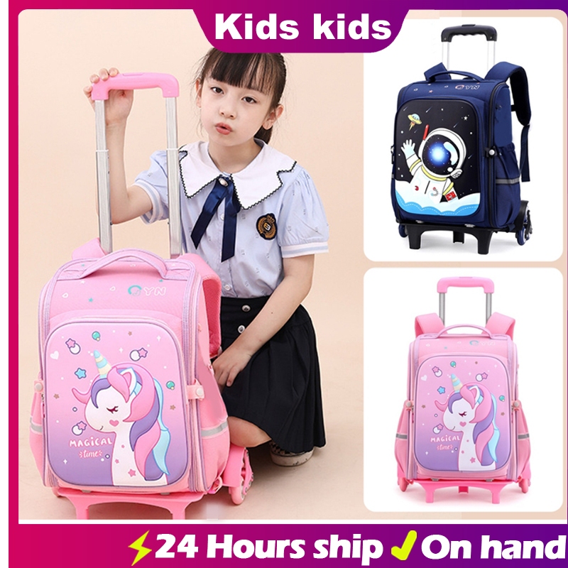 Trolley Bag With Wheels For Kids Boy School Bag For Kids With Wheels ...