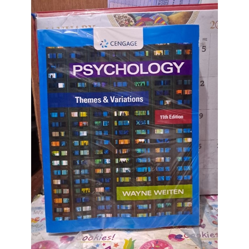 PSYCHOLOGY Themes and Variations 11th Edition by Weiten 2022© Brand-new ...