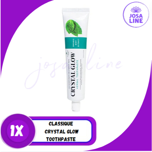 Classique Crystal Glow Toothpaste 100ml (x1 tube) | Shopee Philippines
