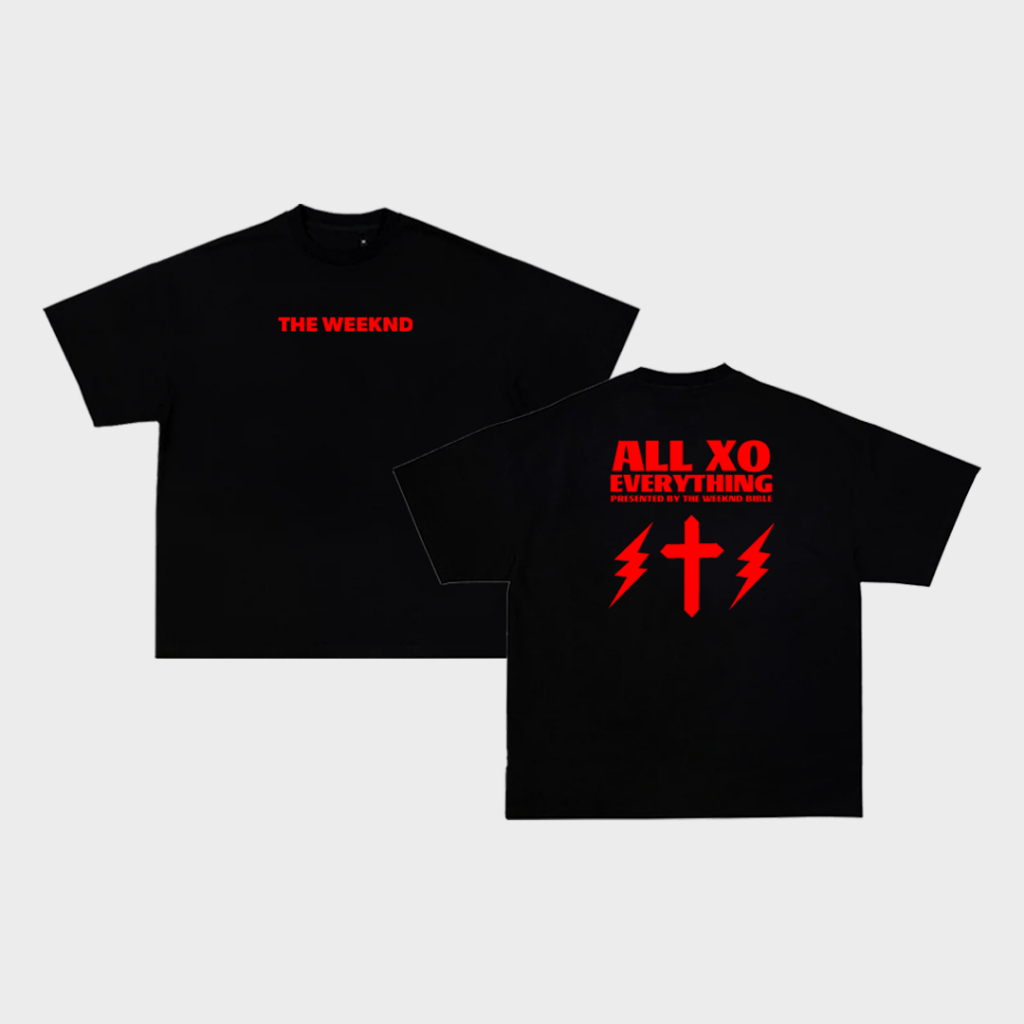 The Weeknd After Hours Labels XO Premium Oversized Tee | Shopee Philippines