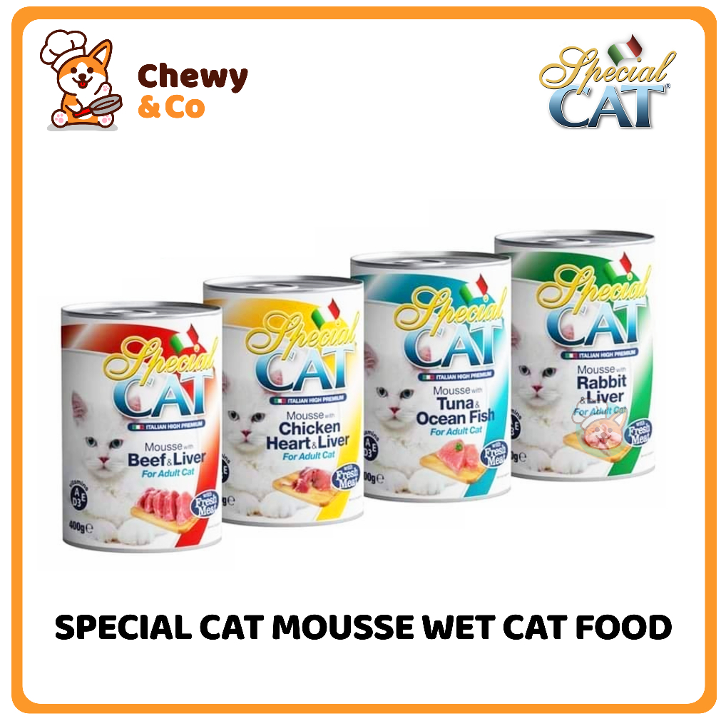 Special Cat Mousse Canned Wet Cat Food 400g | Shopee Philippines