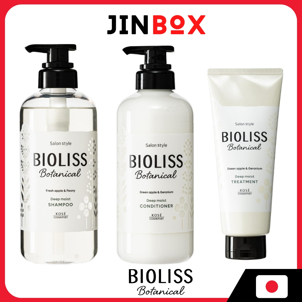 KOSE Bioliss Botanical Hair Salon Style (Deep Moist) - Shampoo ...