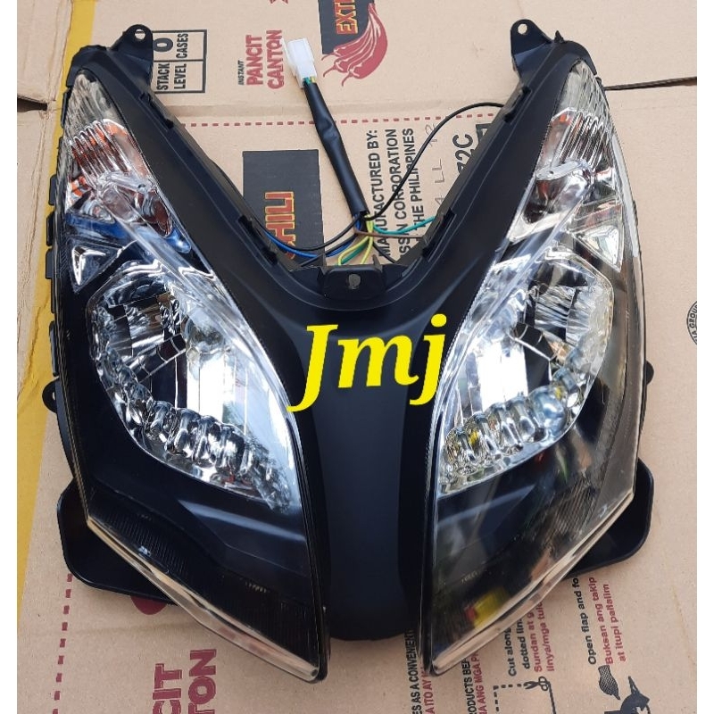 YAMAHA MIO4 HEAD LIGHT ASSY WITH COMPLETE BULB | Shopee Philippines