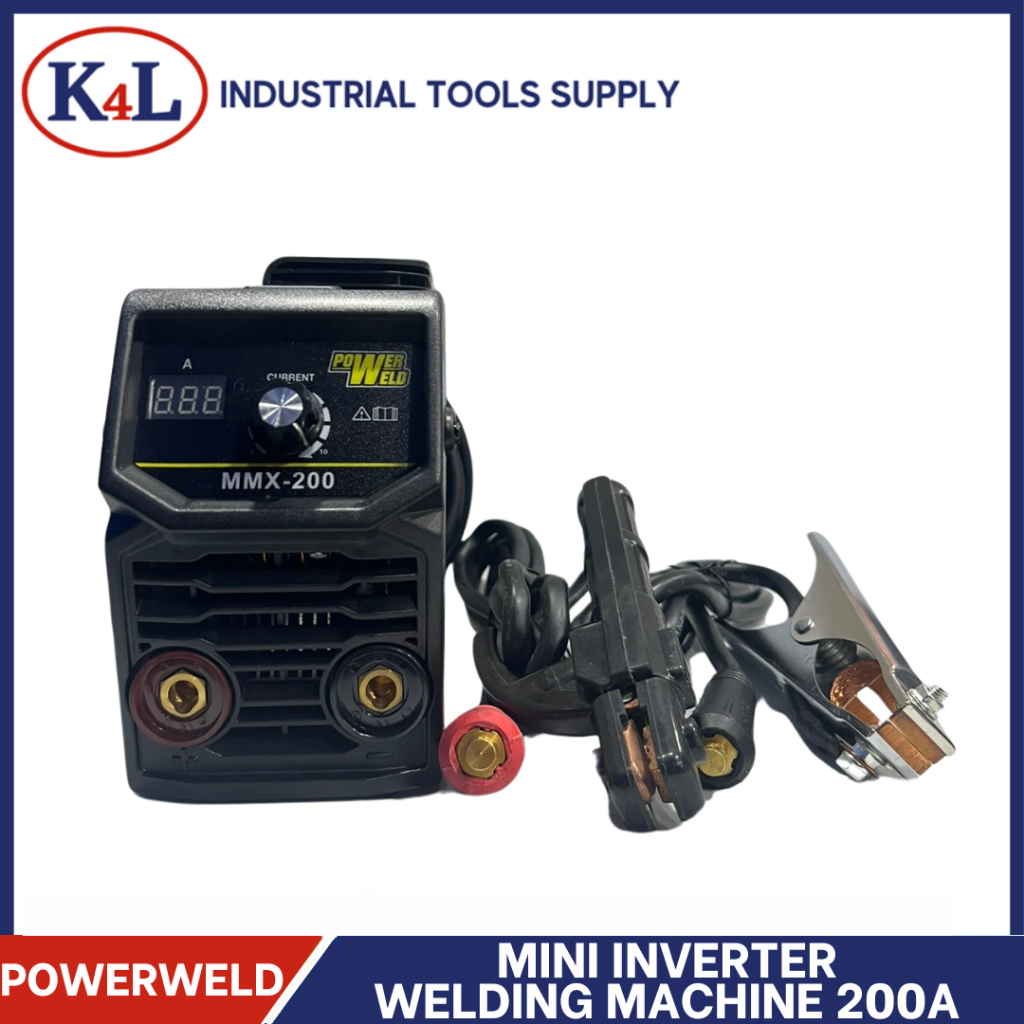 PowerWeld Mini Inverter Welding Machine 200 Amperes MMX-200 | Shopee ...