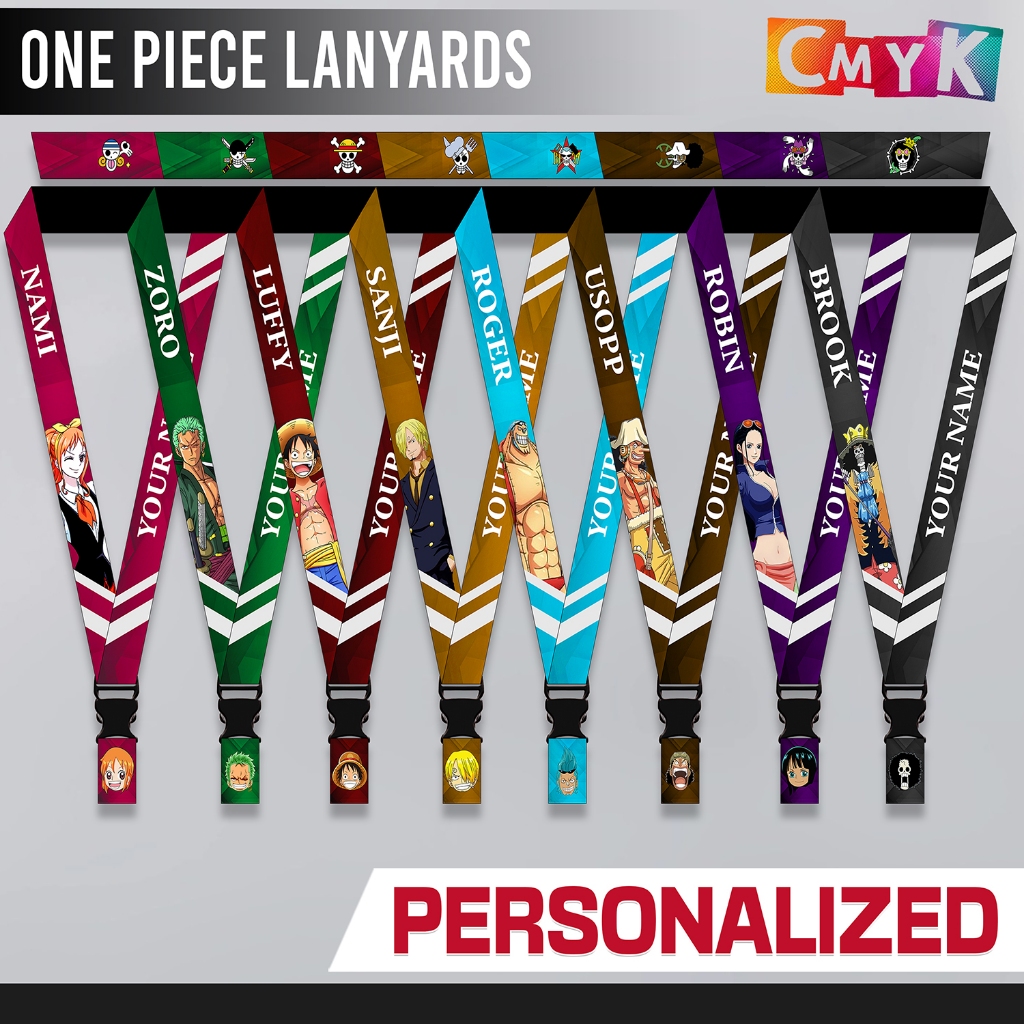 CMYK Personalized ID Lace ID Lanyard printing One piece Design ...
