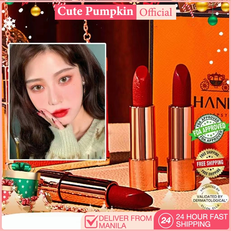 【Free Gift】Lipstick Water Proof Long Lasting Matte Lipstick Set ...
