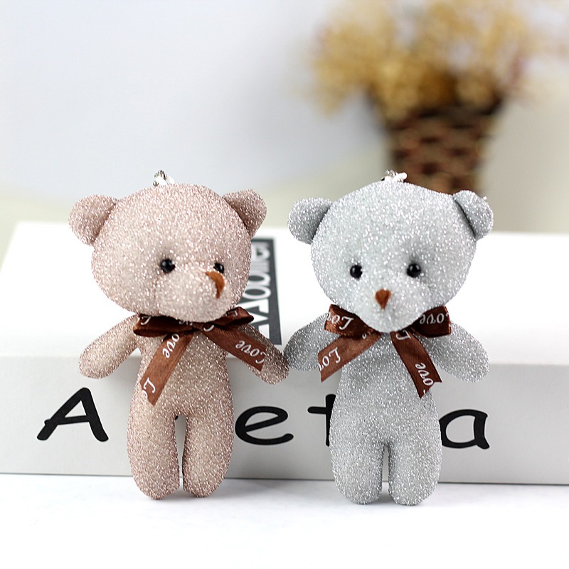 Teddy Bear Keychain for mini Teddy Bear Cartoon Bear Plush bear ...