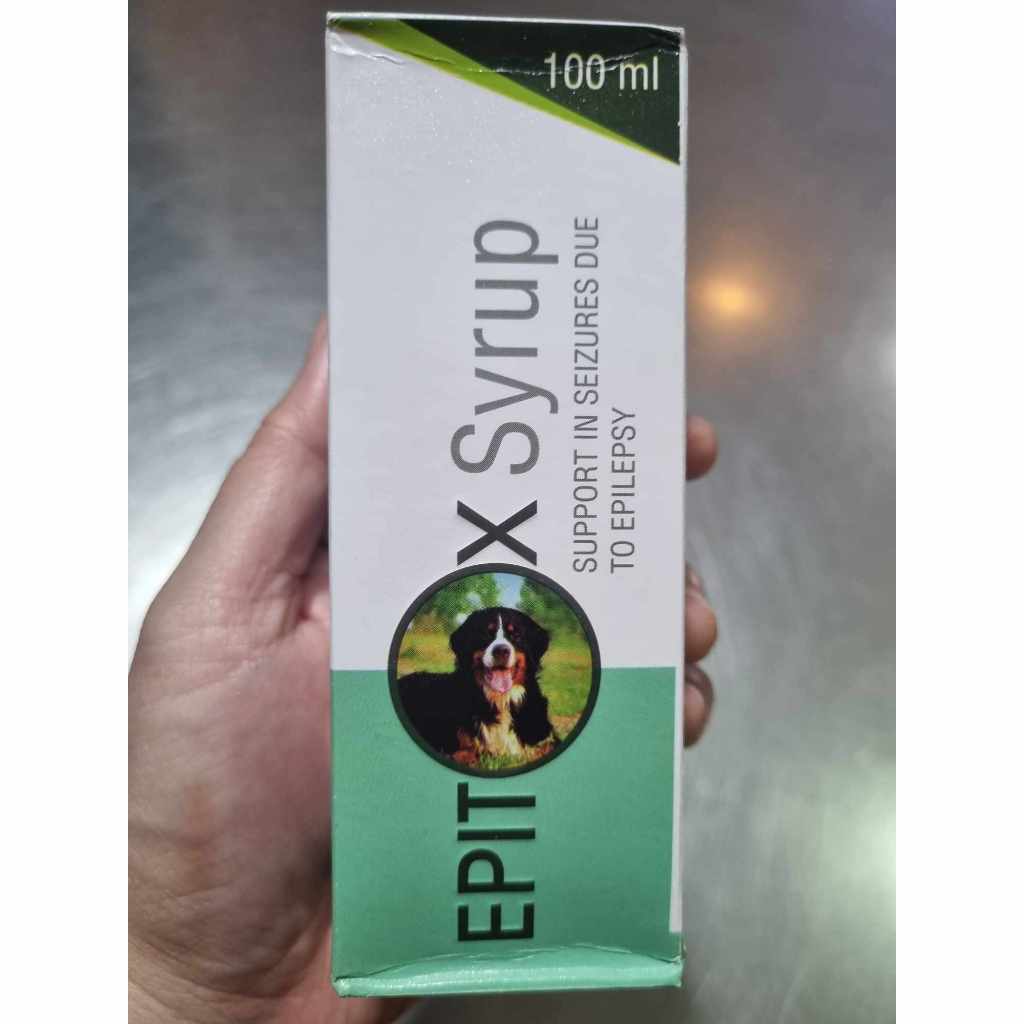 Epitox Syrup Pet Medicine Seizure, Epilepsy 100 ml | Shopee Philippines
