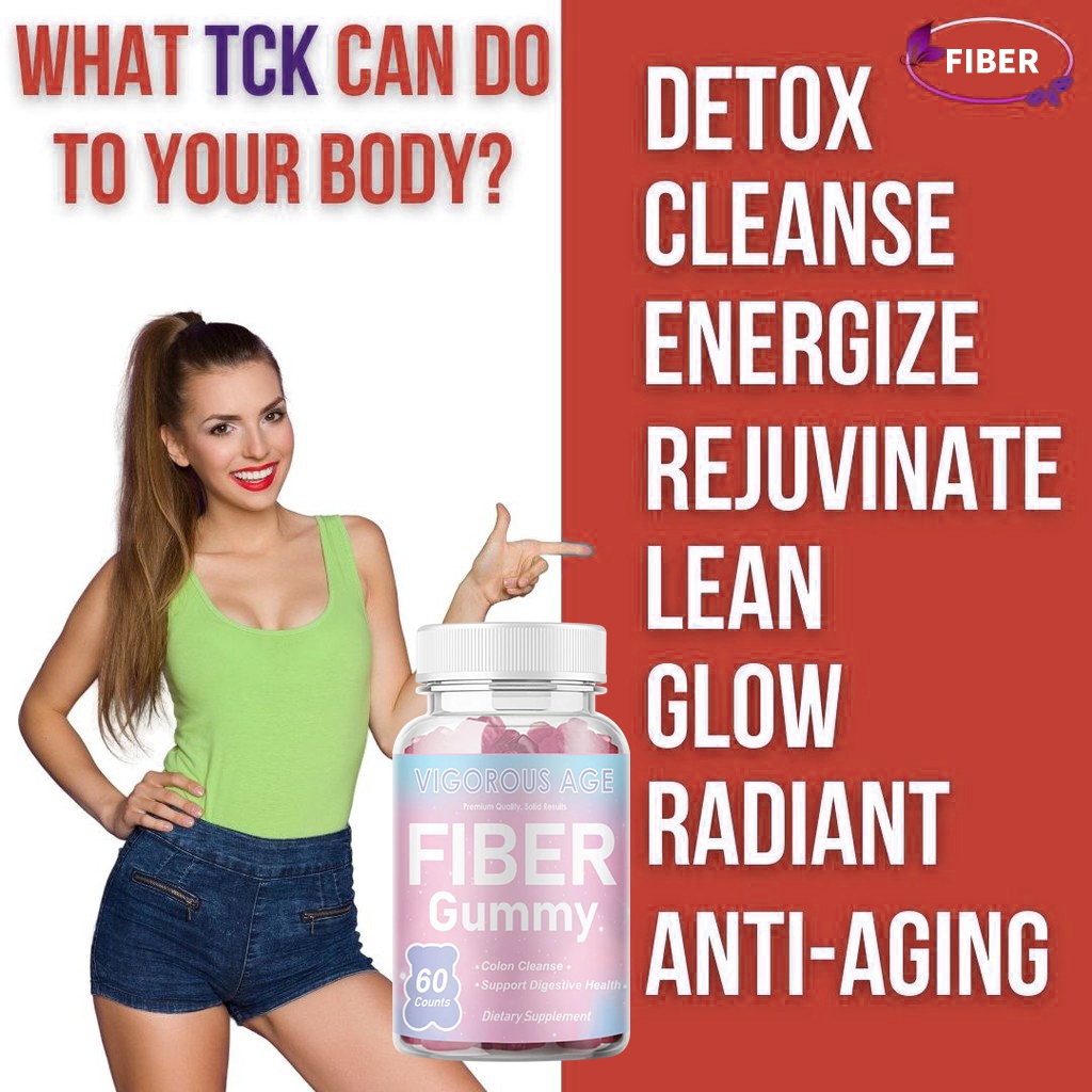 Fiber gummies Colon Cleanser Detox Relieve Constipation Pain Gastritis ...