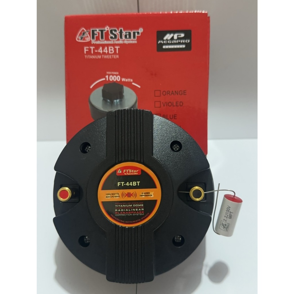 FT STAR Compression Driver Unit Tweeter 1000W (FT-44BT) Heavy Duty With ...