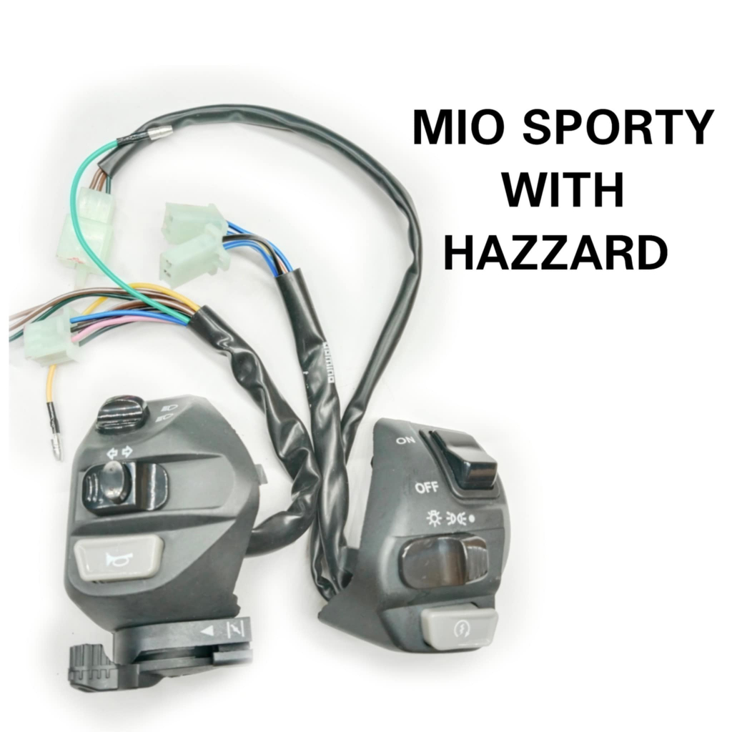 Domino Handle Switch With Hazard Light Switch For MIO SPORTY | Shopee ...