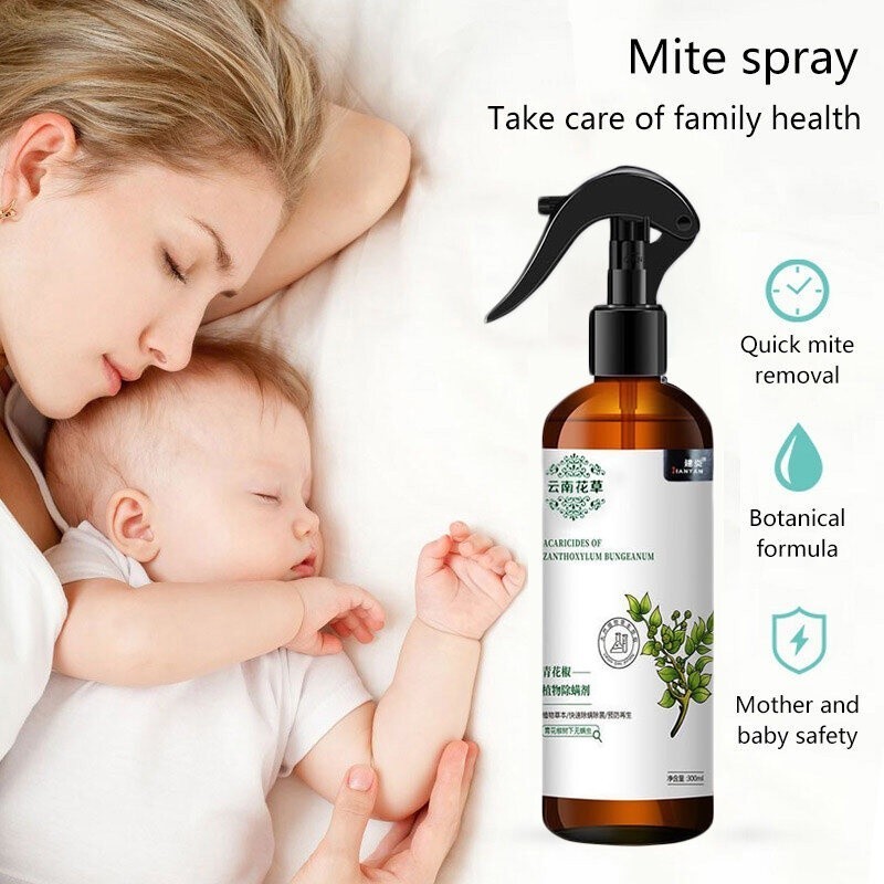 300ML Bed Bugs Killer Spray Dust Mite Spray Mite Spray Bed Bug Killer ...