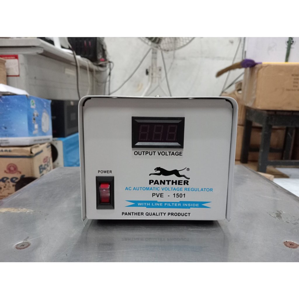 Panther PVE 1501 AVR Relay Type, Output 220V AC | Shopee Philippines
