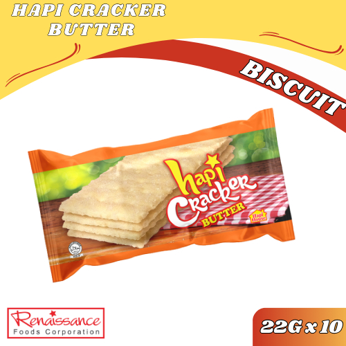 Hapi Cracker Butter 22g x 10 | Shopee Philippines