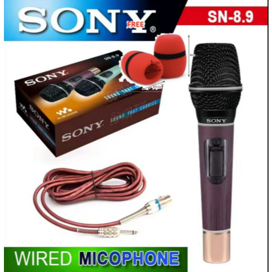 Free Foam Sony High Quality Professional Microphone Karaoke Microphone ...