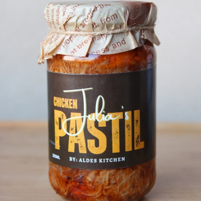 Julia's ORIGINAL CHICKEN PASTIL (220ml) by: Aldes Kitchen │ Ulam On The ...