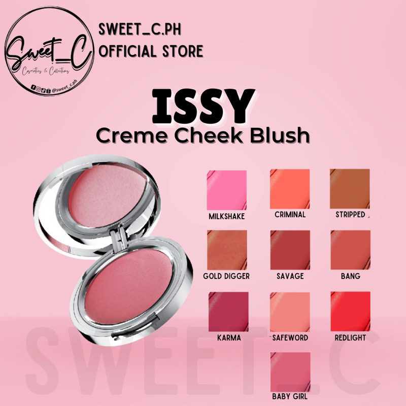 Issy Creme Cheek Blush | Shopee Philippines